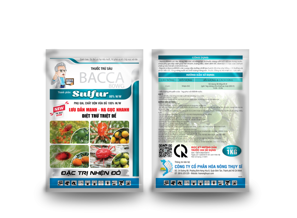 BACCA 80WG - HÓA NÔNG THỤY SĨ