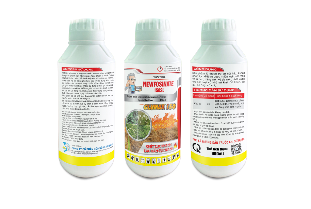 GLUMAX 150 - NEWFOSINATE 150SL (NƯỚC ĐỎ) - HÓA NÔNG THỤY SĨ
